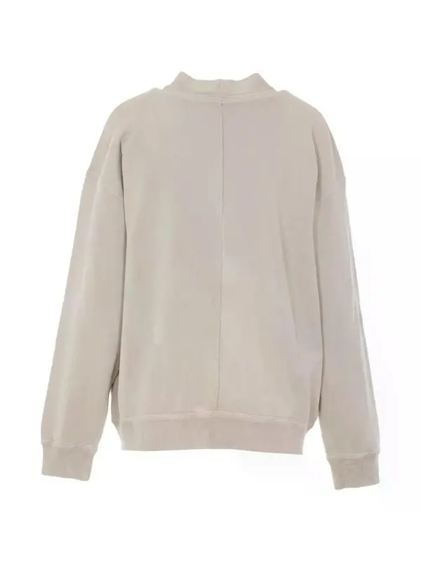MARANT ETOILE Embroidered V-neck Cardigan - Neutrals