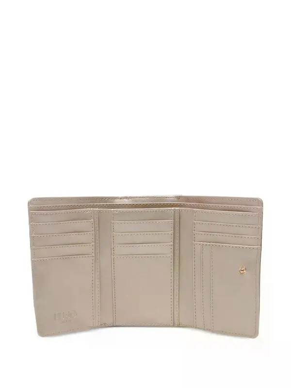 Liu Jo Logo Clip Wallet - Neutrals