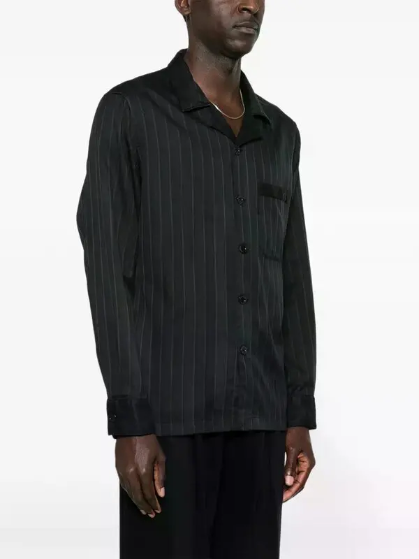 TOM FORD Pinstripe-pattern Pocket Shirt