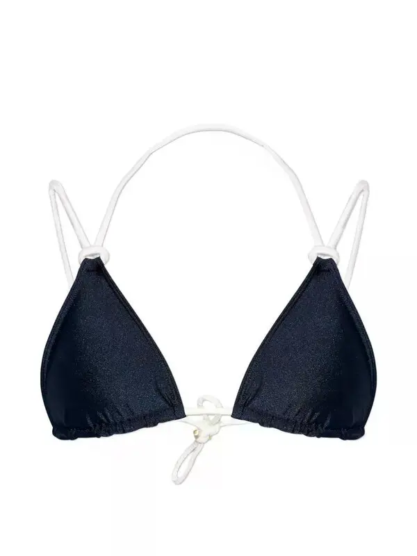 Cult Gaia Triangle Tie Bikini - Blue