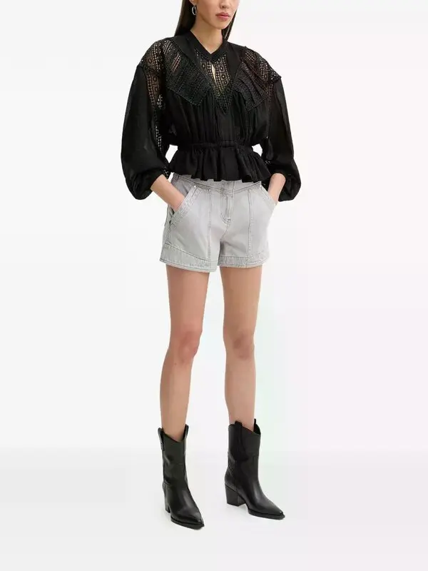 IRO PARIS Seam-pocket Shorts