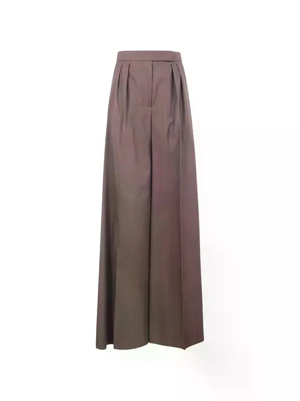Max Mara Pleated High-waisted Trousers