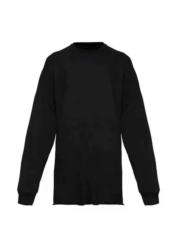 Rick Owens Frayed Hem Sweatshirt