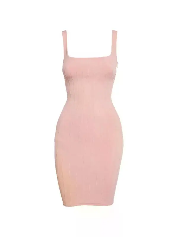 Hunza G Knitted Sleeveless Dress