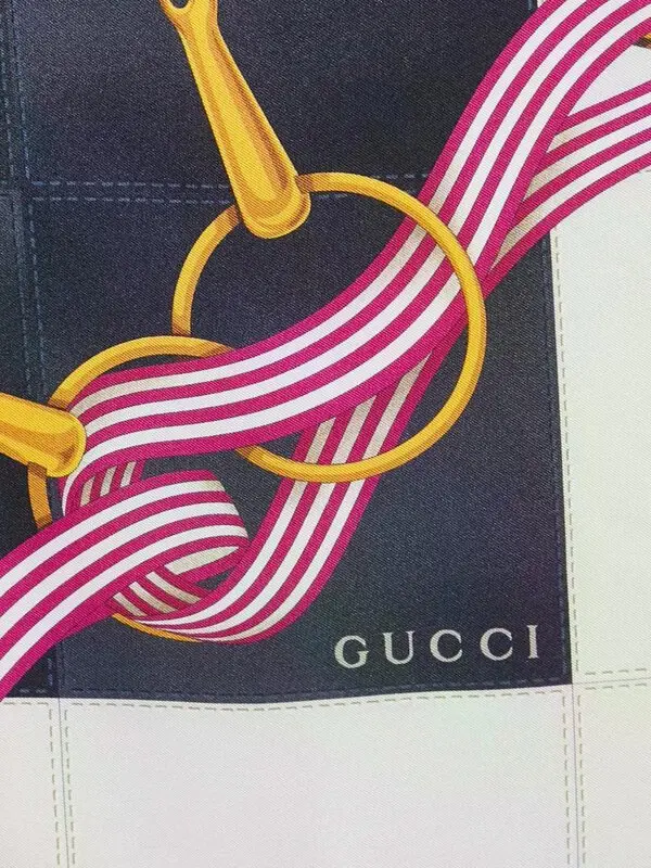 Gucci Printed Silk Scarf