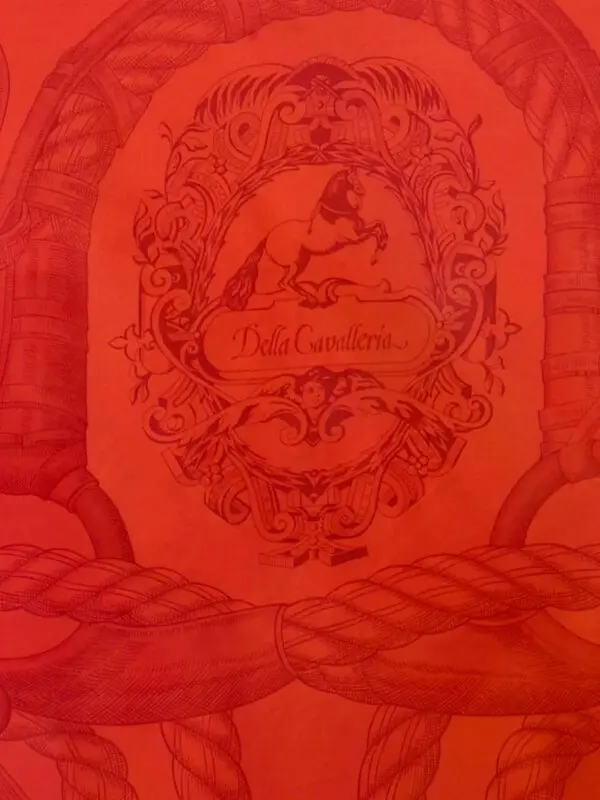 Hermès Della Cavalleria Silk Scarf