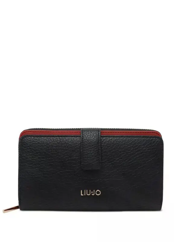 Liu Jo Logo-detail Wallet - Black