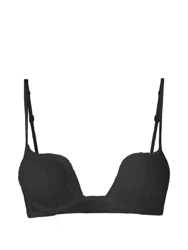 La Perla Lace-detail Bra - Black