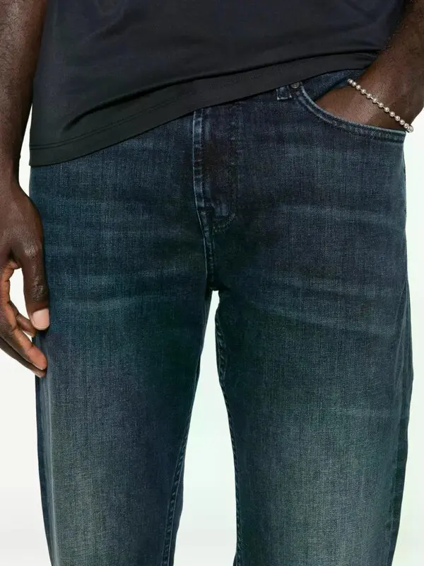 7 For All Mankind Slimmy Five-pocket Denim Jeans - Blue