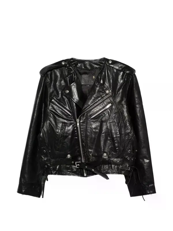 R13 Zipped Belted Jacket