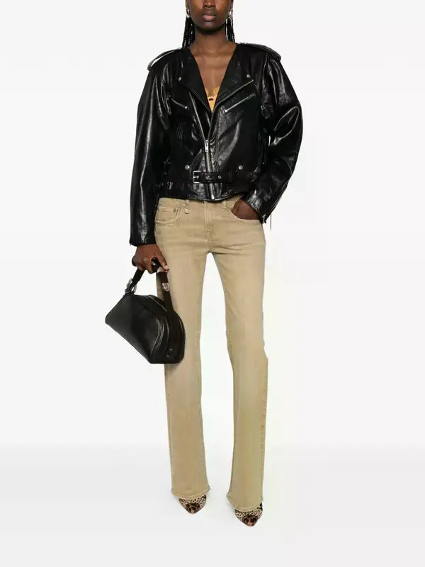 R13 Zipped Belted Jacket
