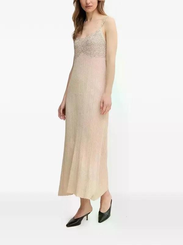 hoss intropia sequin dress Calypso St Barth HOSS INTROPIA Midnight Sequin Embellished Maxi Dress