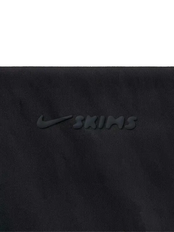 SKIMS X Nike Twist-front Sport Bra - Black