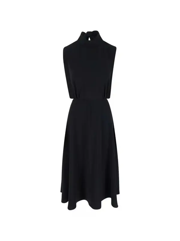 Aspesi Tie-neck A-line Dress