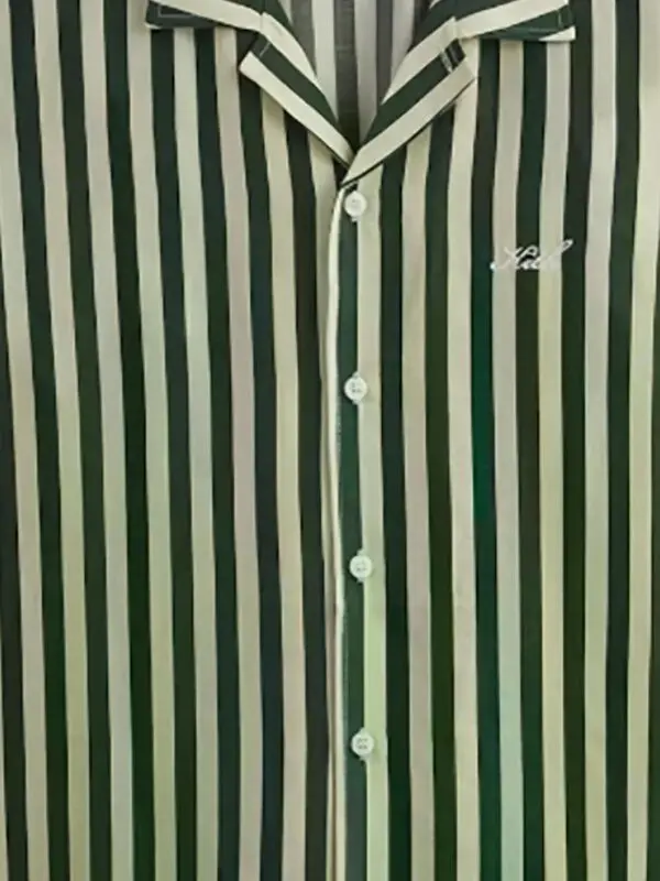 Kith Striped Collar Shirt - Green