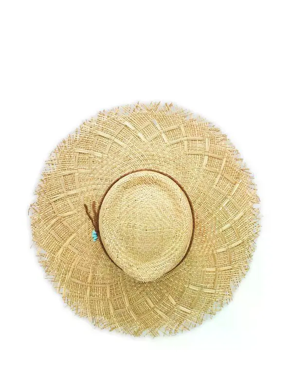 FORTELA Ribbon Straw Hat