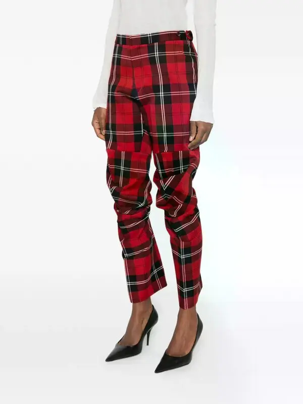 Comme Des Garçons 2010 Tartan-pattern Trousers
