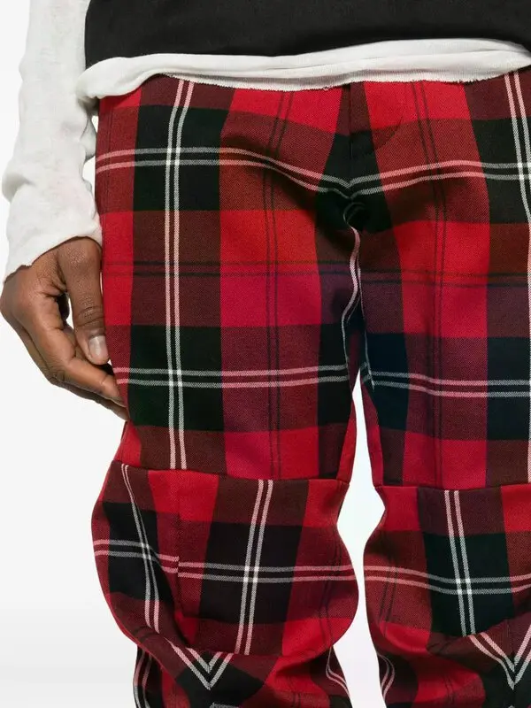 Comme Des Garçons 2010 Tartan-pattern Trousers