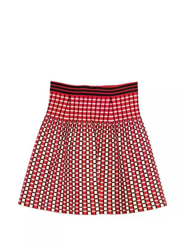 Prada Elasticated Waist Pleated Skirt