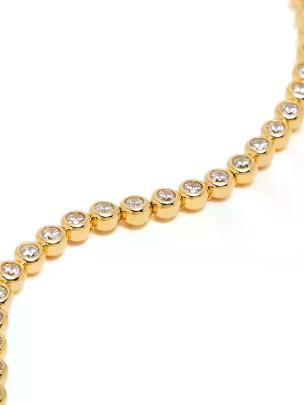 MISSOMA Bezel-set Zirconia Tennis Bracelet