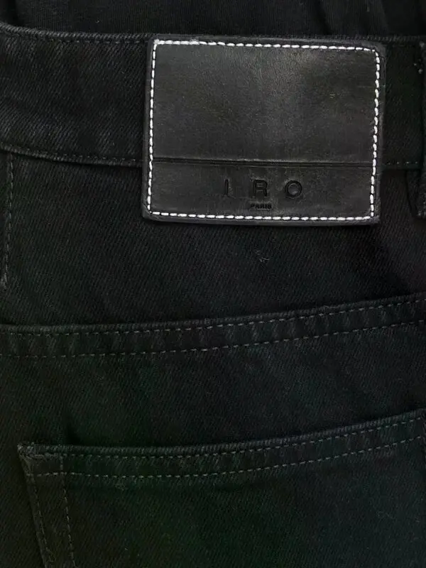 IRO PARIS Stitched Logo-detail Jeans