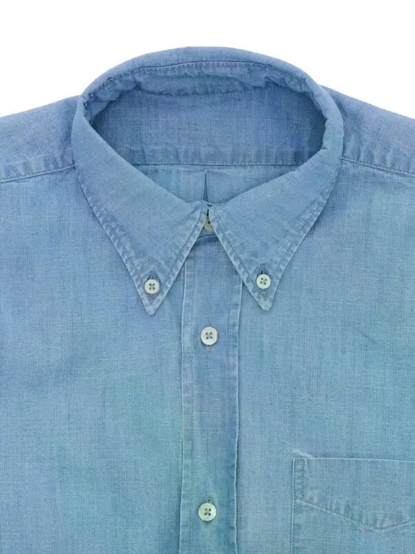 FORTELA King Chest-pocket Chambray Shirt