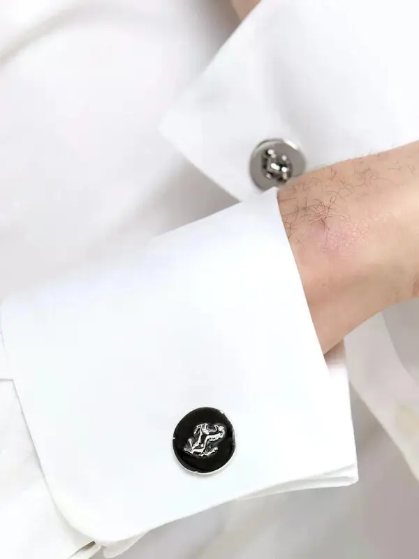 Mateo Stallion Coin Cufflinks