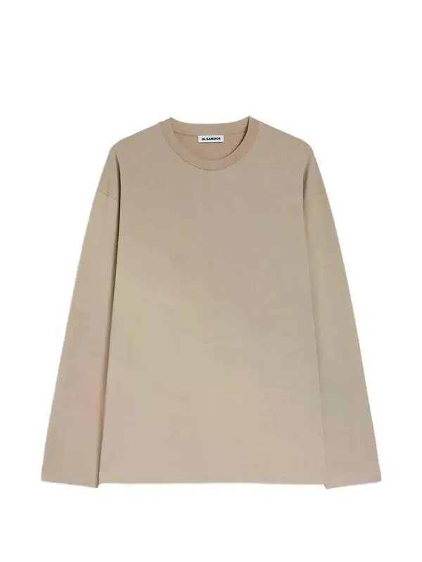 JIL SANDER Lightweight Cotton Crew-neck T-shirt - Neutrals