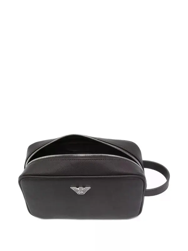 Emporio Armani Logo-plaque Zip Pouch