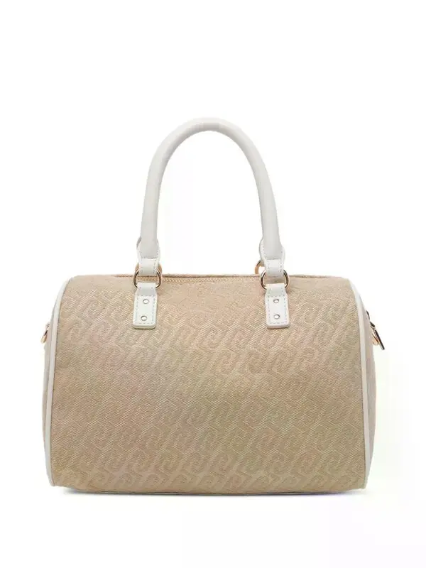 Liu Jo Logo Top Handle Handbag - Neutrals