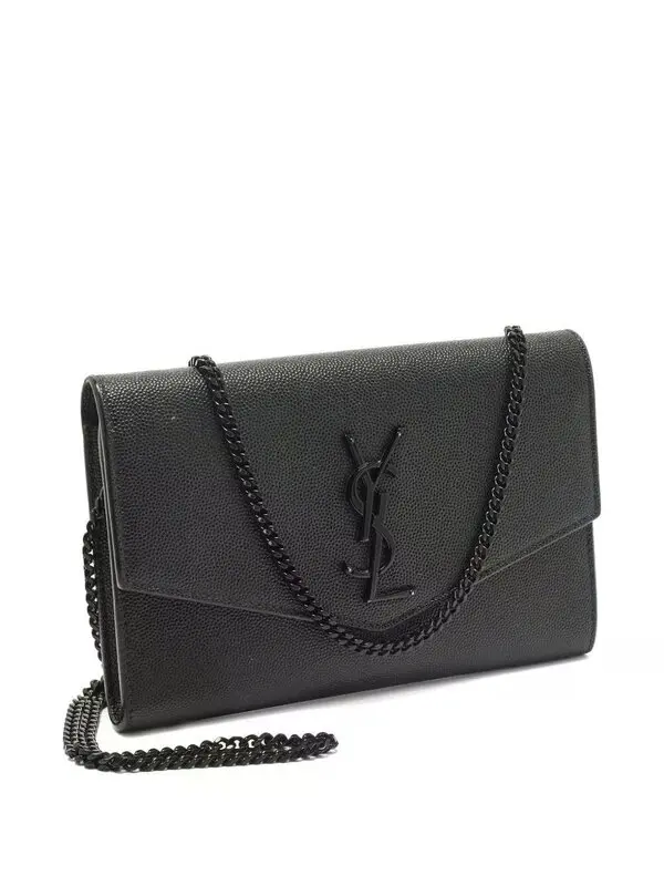 Saint Laurent Grained Envelope Crossbody Bag