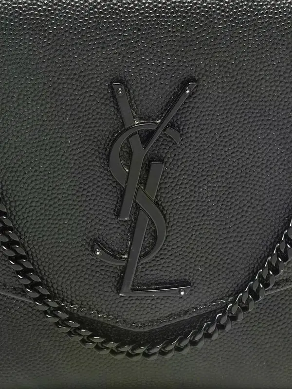 Saint Laurent Grained Envelope Crossbody Bag