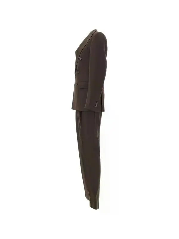 Corneliani Double-breasted Suit - Brown