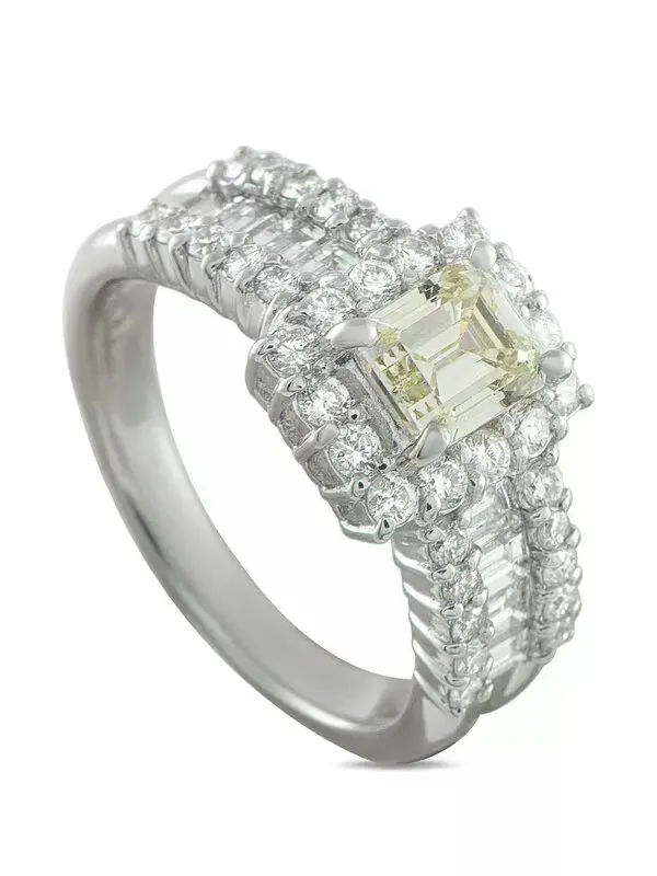 LB EXCLUSIVE Diamond Platinum Ring