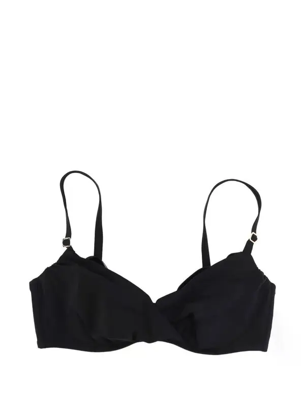 La Perla Adjustable-strap Bikini Top - Black
