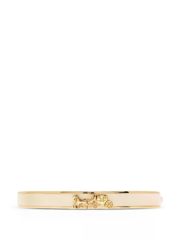COACH Equestrian-motif Bracelet - Gold