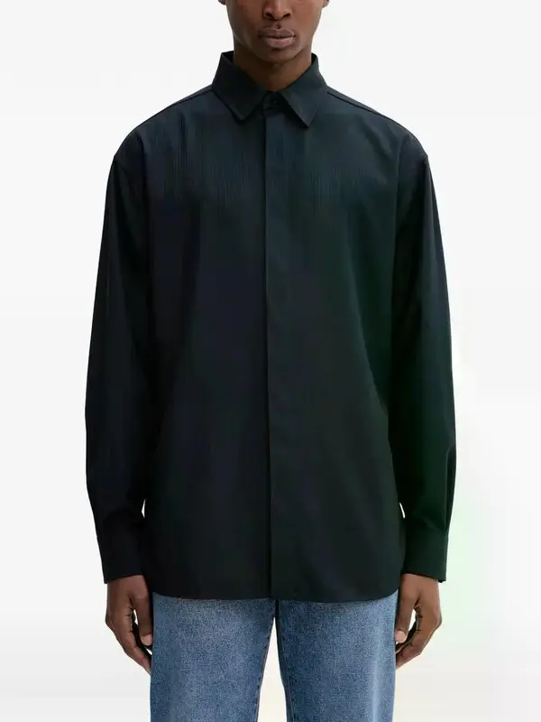 Iceberg Textured Collared Shirt