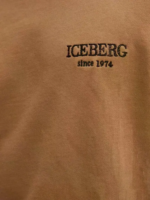 Iceberg Logo Crew-neck Sweatshirt
