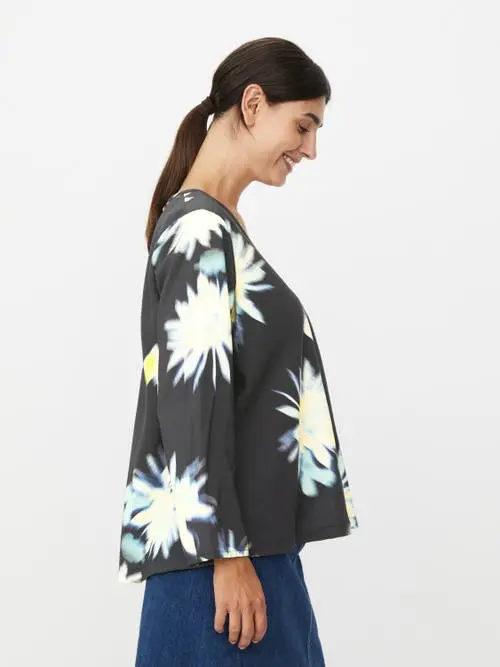 MASAI COPENHAGEN Kala Long Sleeve V-neck Blouse