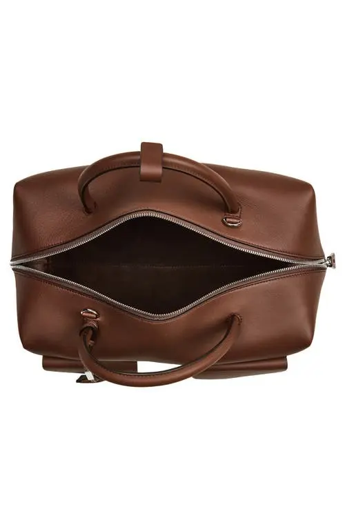 Max Mara Bowler Leather Satchel - Brown