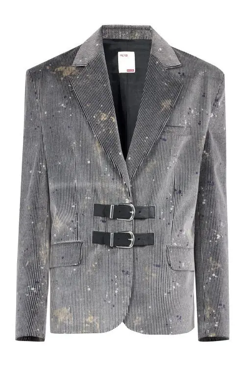 PCFG Velvet Blazer Jacket