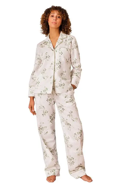 CHRISTY Luxury Sateen Pyjamas - Green
