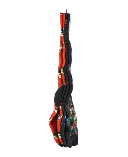 Ed Hardy Dragon 360 Print Crew Sock 2-pack - Red