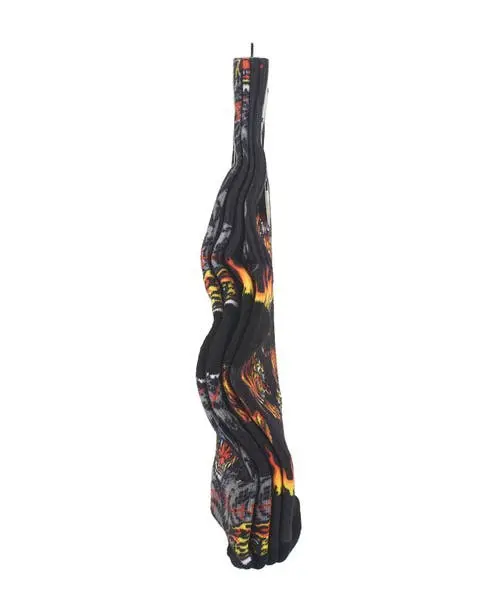 Ed Hardy Tiger 360 Print Full Cushion Crew Sock 2-pack - Black