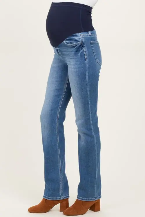 PINKBLUSH Slim Straight Leg Maternity Jeans