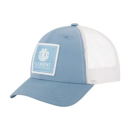 ELEMENT 6-panel Mesh Back Cap With Curved Brim - Light Blue