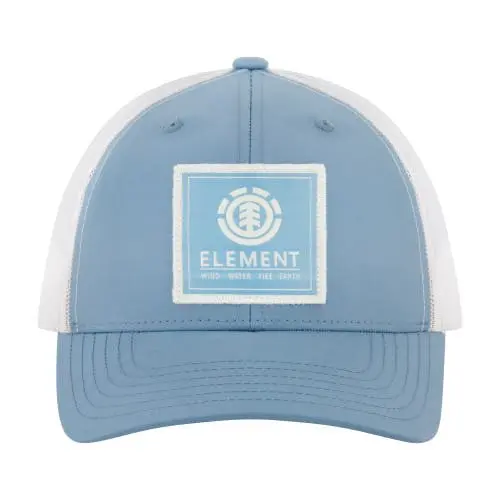 ELEMENT 6-panel Mesh Back Cap With Curved Brim - Light Blue