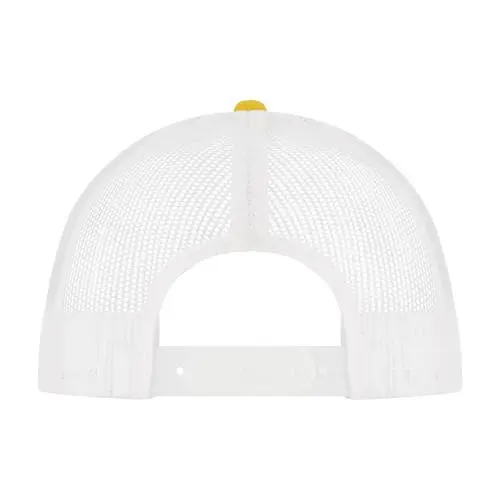 ELEMENT 6-panel Mesh Back Cap With Curved Brim - Yellow