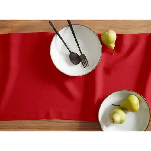 Solino Home Linen Table Runnersonoma - Red