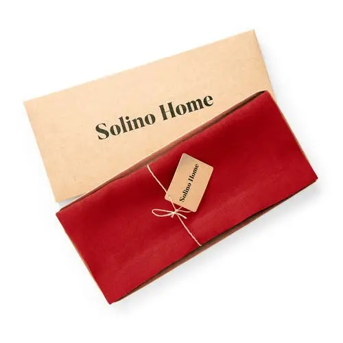 Solino Home Linen Table Runnersonoma - Red
